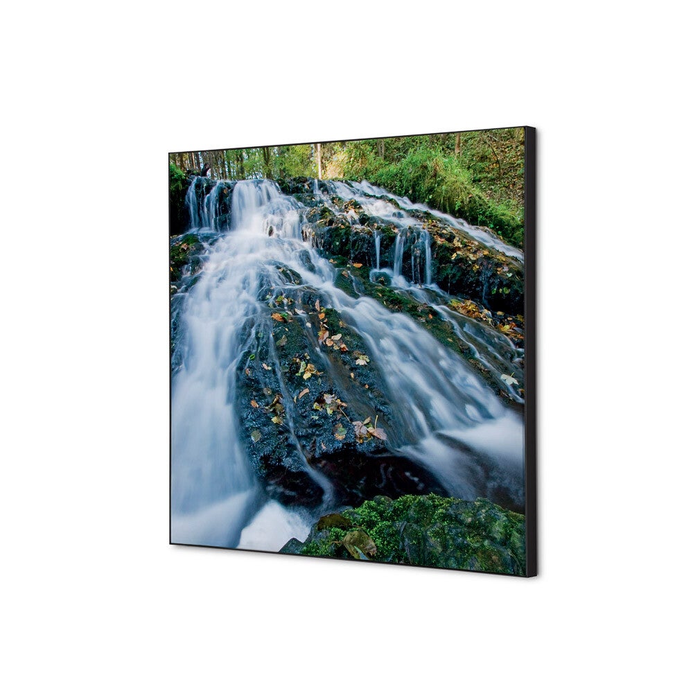 Décoration Murale en Tissu Set 40 x 40 Foret Cascade | Leroy Merlin