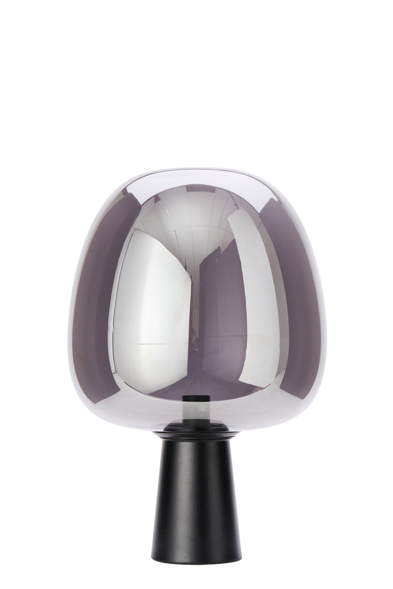 Light & Living - lámpara de mesa - Maysony - negro - vidrio - lámpara ...