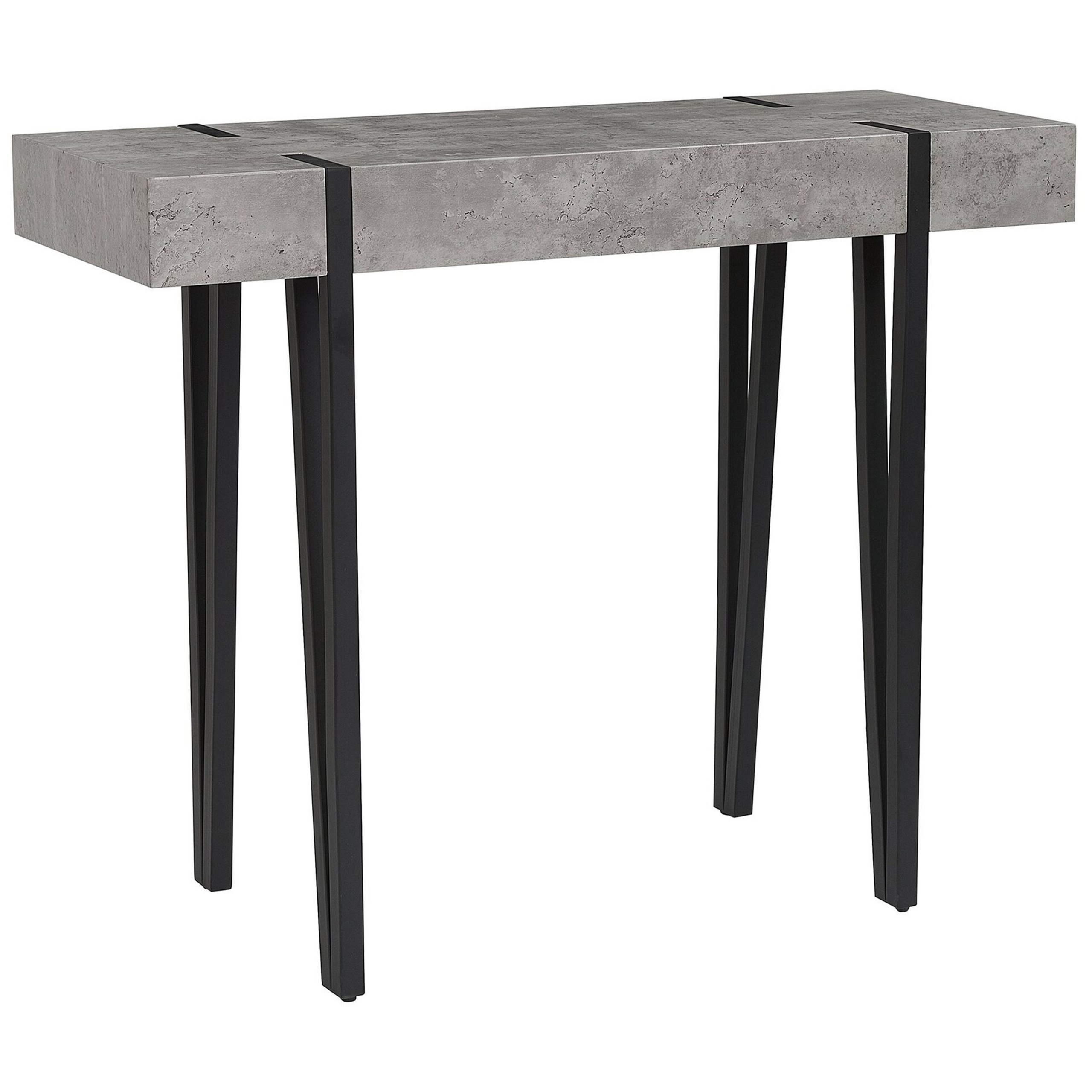 Console ADENA Effet béton gris | Leroy Merlin