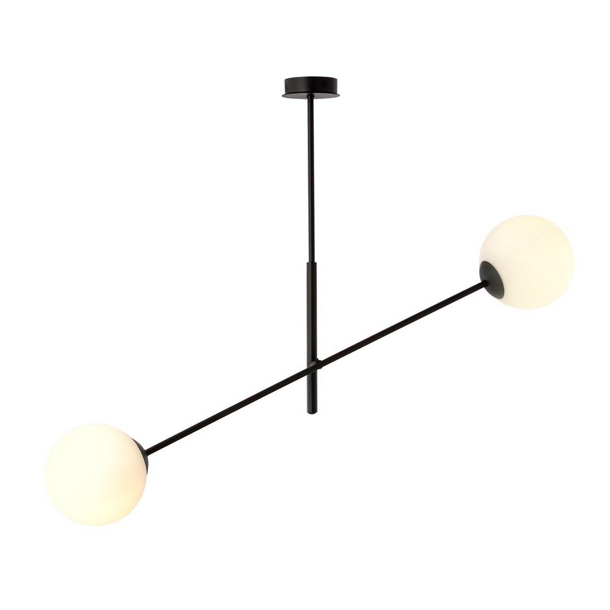 Lámpara de Suspensión Linear 4, Acero, Negro, Seven Design | Leroy Merlin