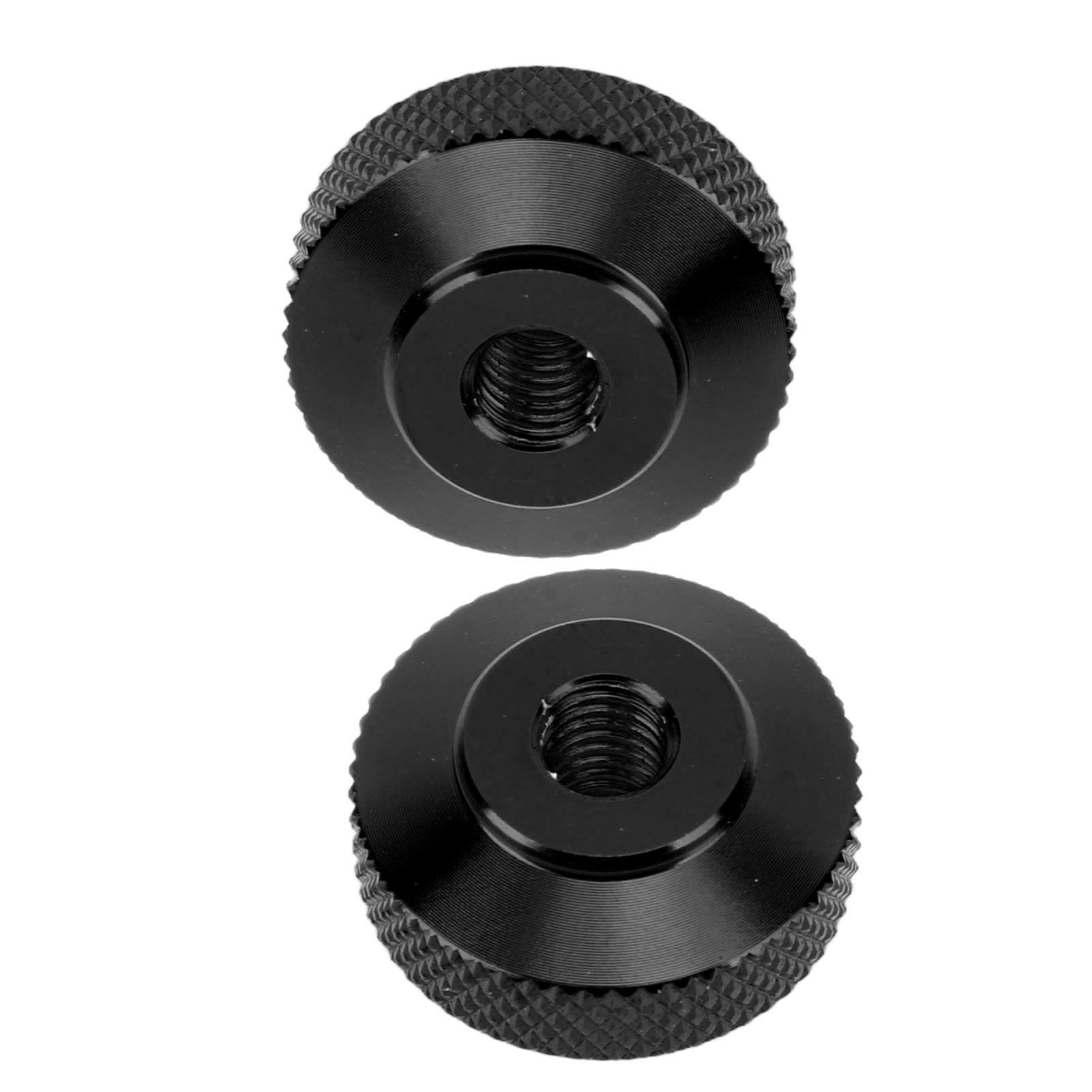 2 tuercas de ajuste de cadena de aluminio, fáciles de usar, resistentes ...