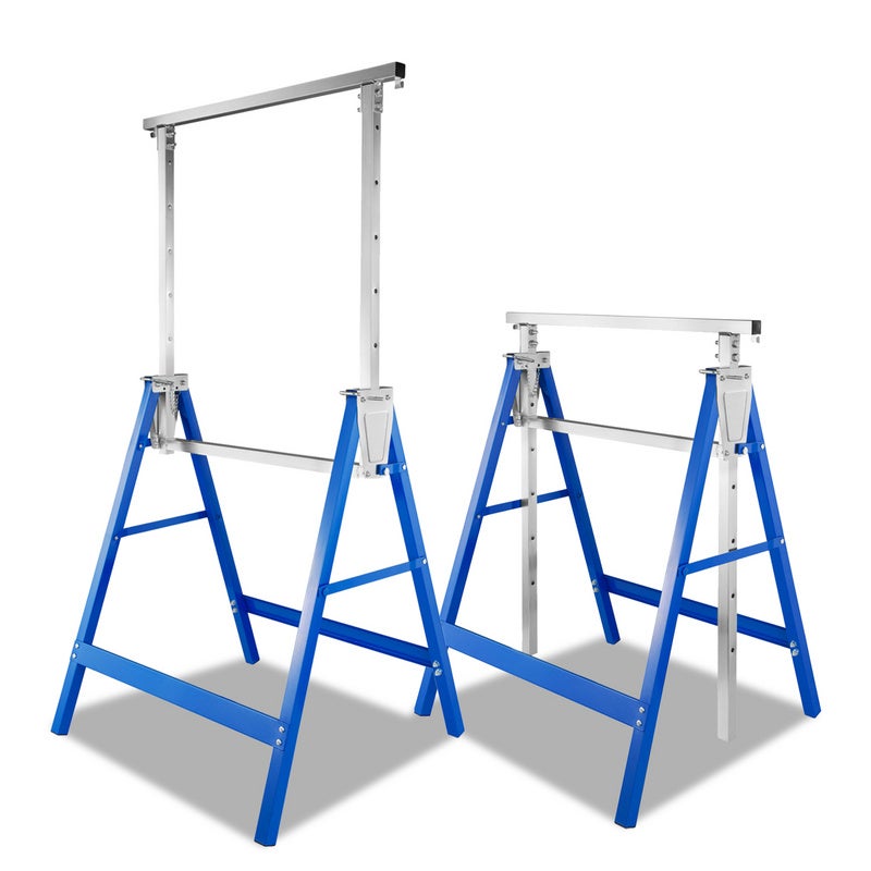 2X Tréteau d'échafaudage Tréteaux pliants Tréteaux de travail jusqu'à ...