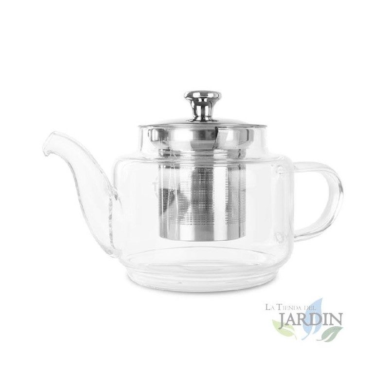 Tetera Vidrio Borosilicato Resistencia Térmica, Capacidad 700ml, tetera ...