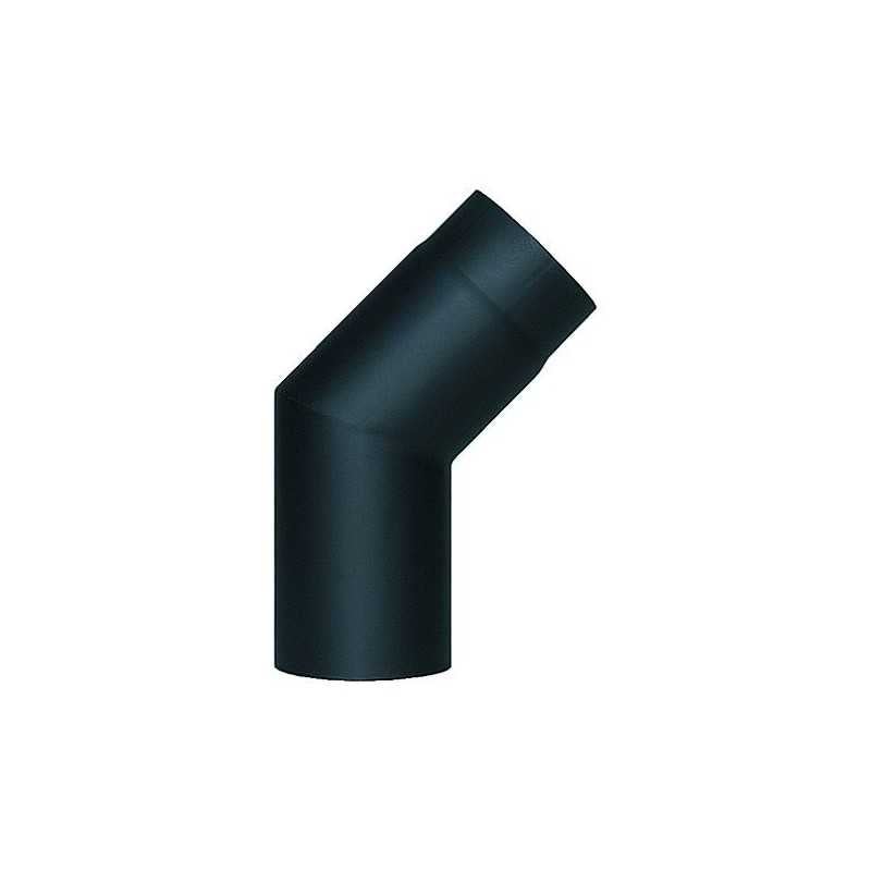 Codos Suecia 2mm Acc.Negro 45 Grados diámetro cm. 15 | Leroy Merlin