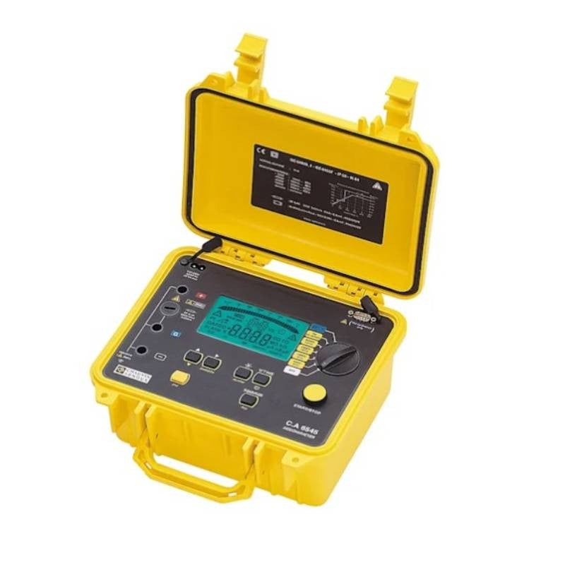 Testeur de résistance d'isolement CA 6545 Chauvin Arnoux - Ecran LCD ...