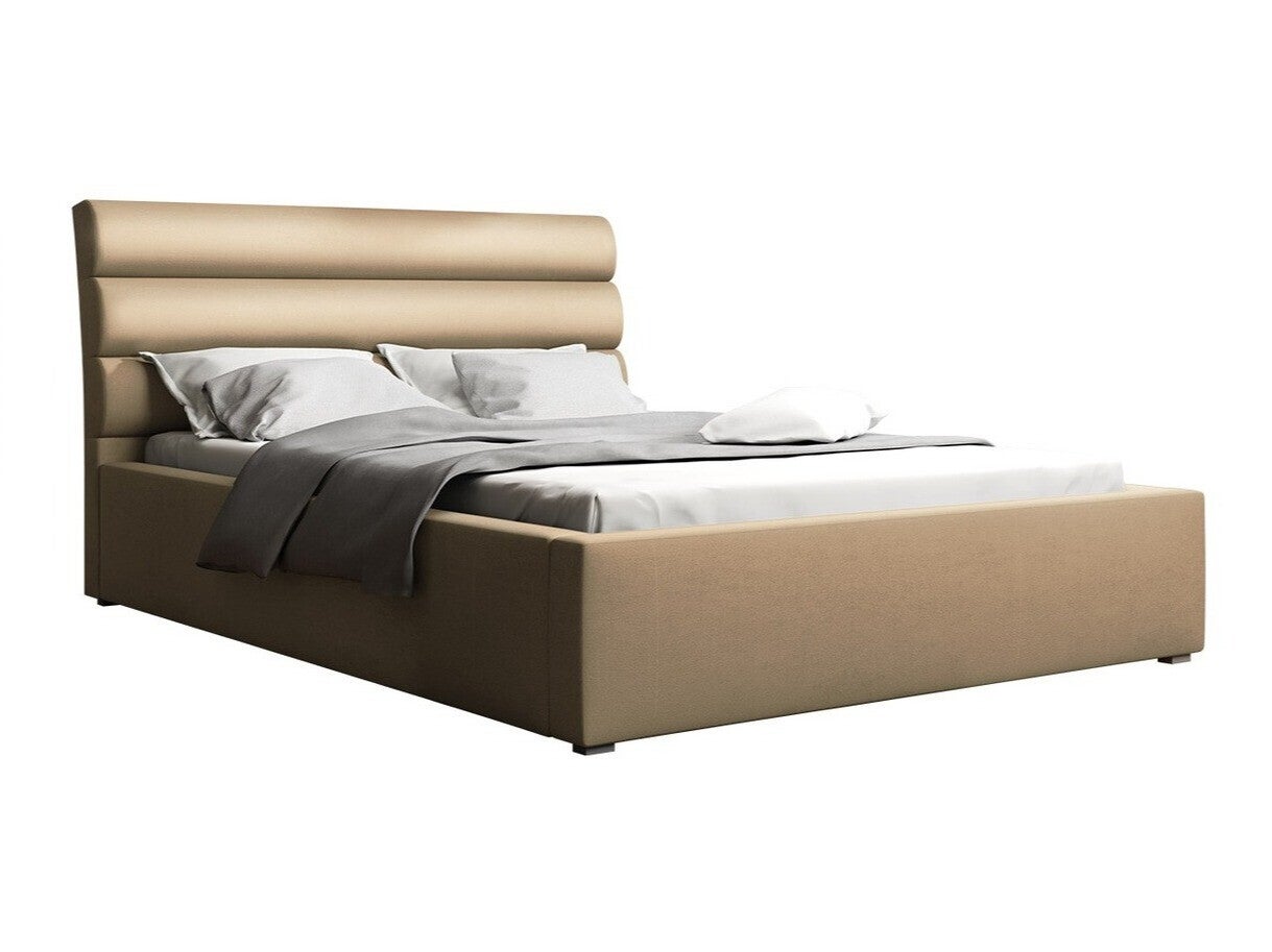 Letto Pomona 110, Doppio, Nocciola, 180x200, Arazzo, Reti a doghe ...
