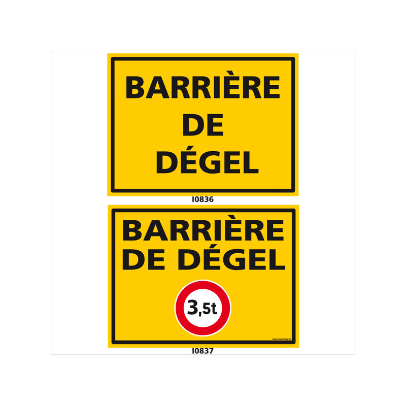 Panneau barrière de degel temporaire en Akylux 3,5 mm | Leroy Merlin