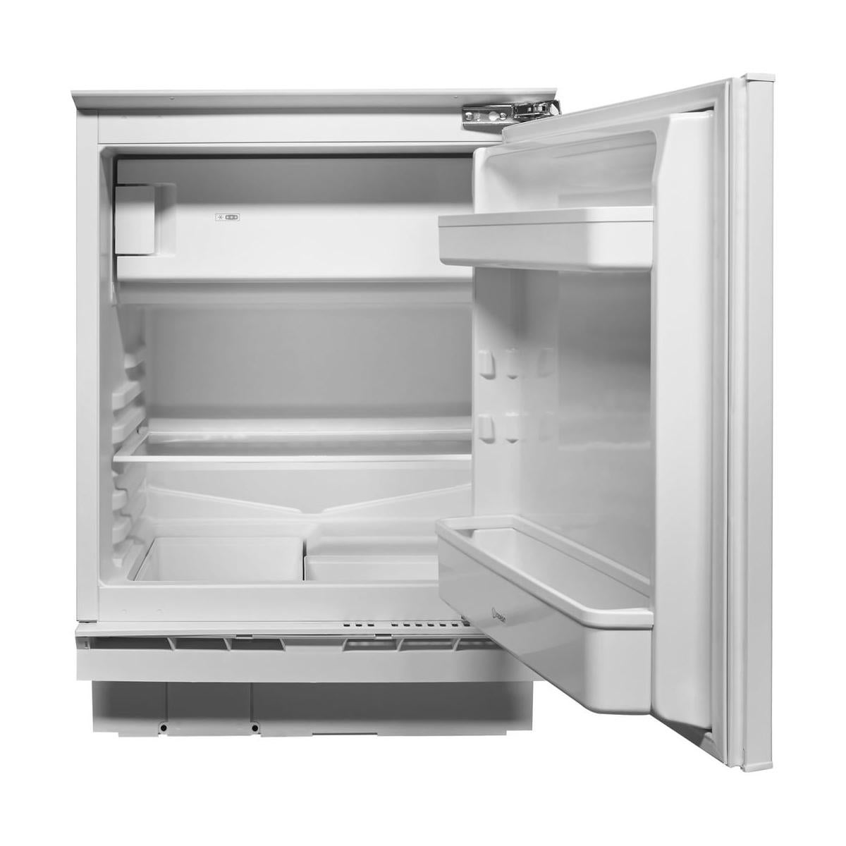 Indesit 859991603080 nevera combi Integrado 126 L F Acero inoxidable ...