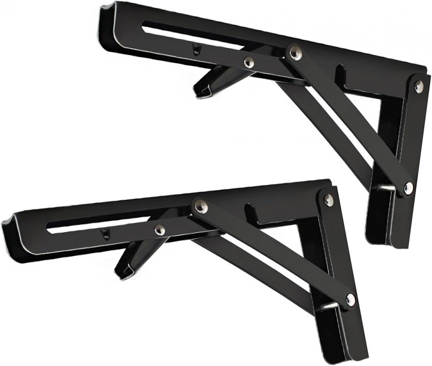 Équerre Pliante250mm, 2 Pièces Support Console Pliable, Supports D ...