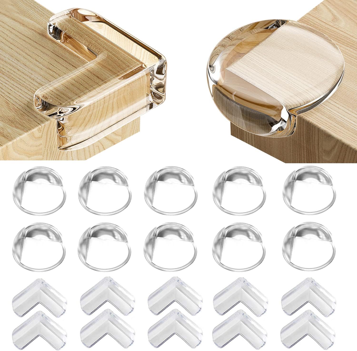 20 PCS Coin de Table Protection Bebe Protection, Protege Angle de Table ...