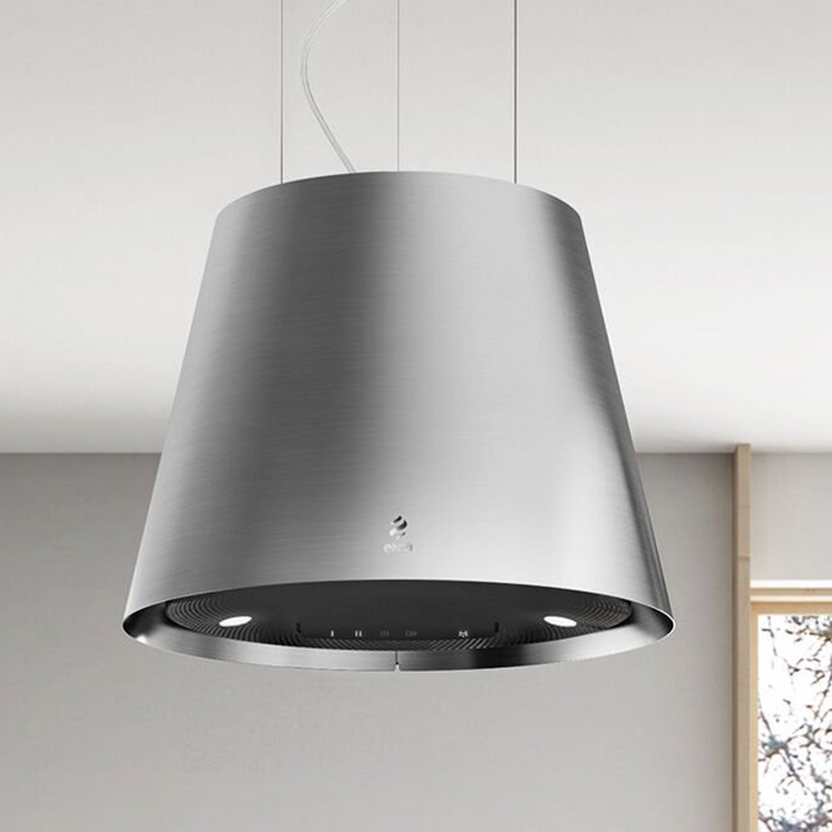 Hotte cuisine Elica suspendue inox EASY UX 50 cm | Leroy Merlin