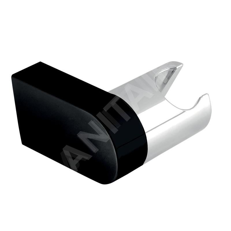 Novaservis Supports - Support de douche rotatif, noir mat/chrome D ...