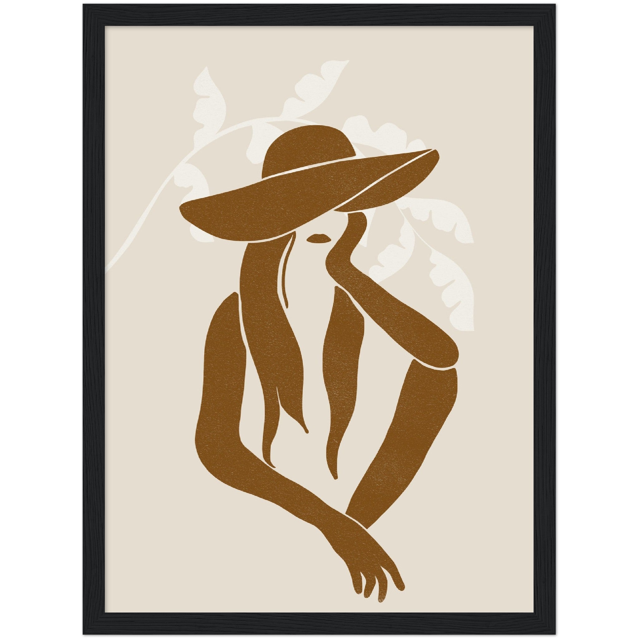 Lámina decorativa para enmarcar NORDIC WOMAN 50x70 cm | Leroy Merlin