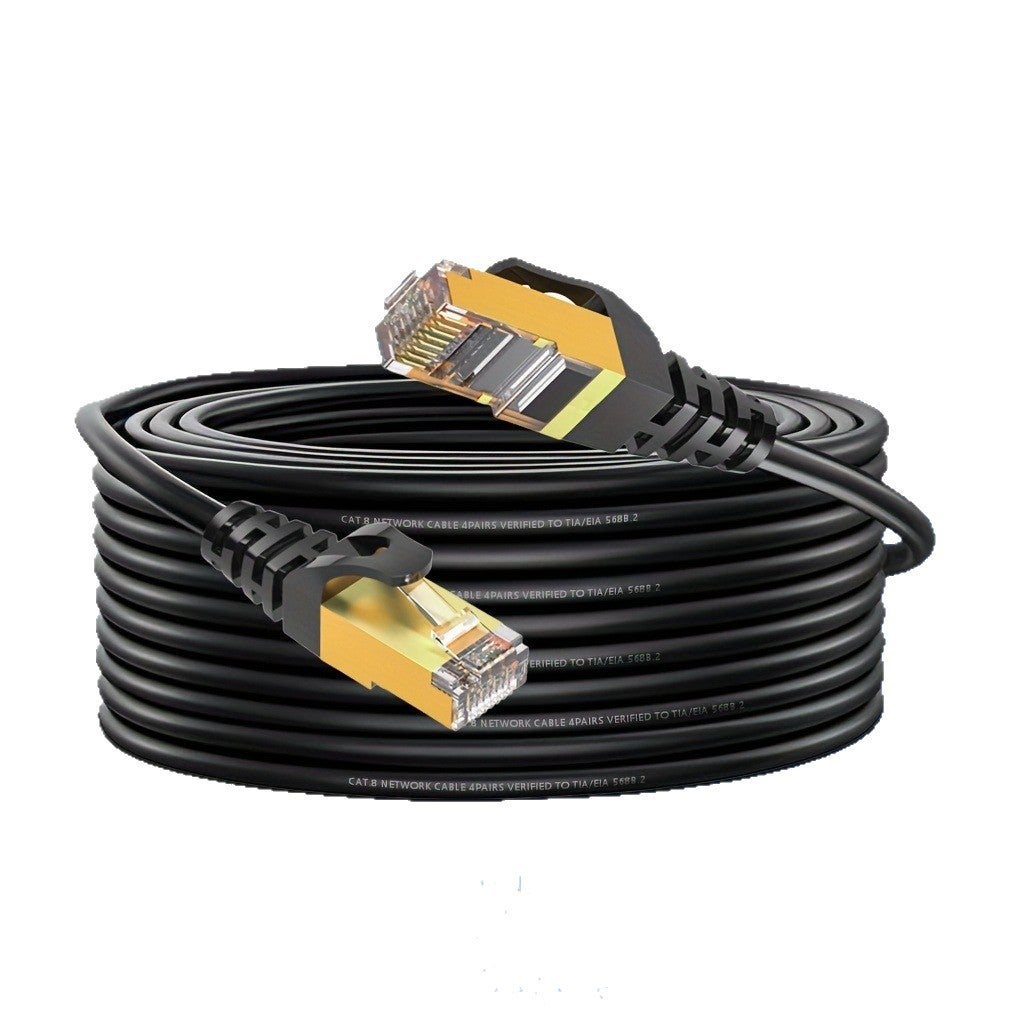 Cable Ethernet Cat 8 de 1,5 m, 40 Gbps, 2000 MHz, con conectores RJ45 ...