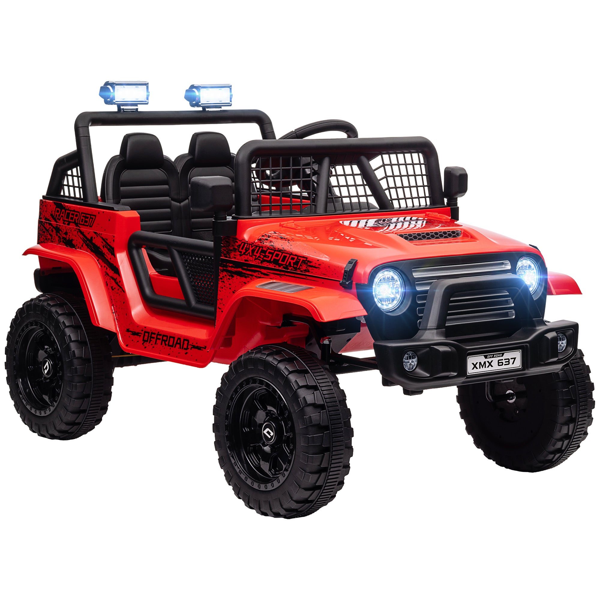 Voiture électrique pour enfants avec suspension souple, télécommandable ...