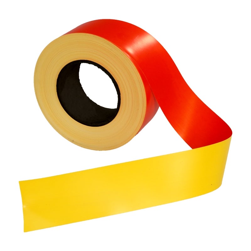 Ruban forte épaisseur 50mmx50m Rouge ou Jaune - 3139112 | Bricoman