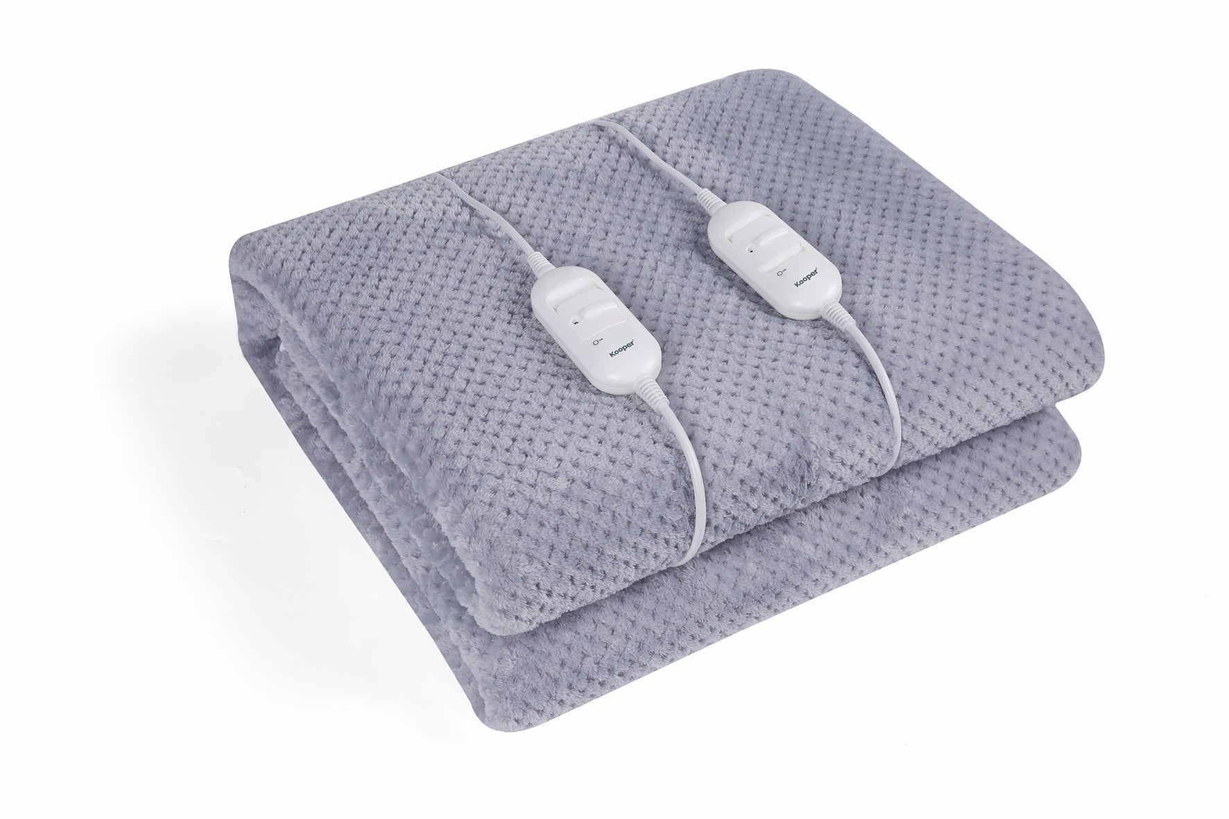 Chauffe-lit électrique double avec 2 télécommandes 160x140 cm 60W ...