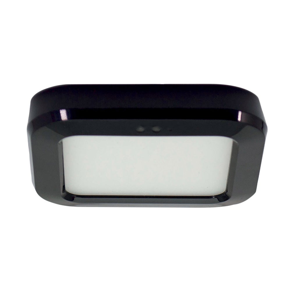 Spot LED noir 1.2W, 80 lm, 3000K, interrupteur infrarouge, recheargable ...