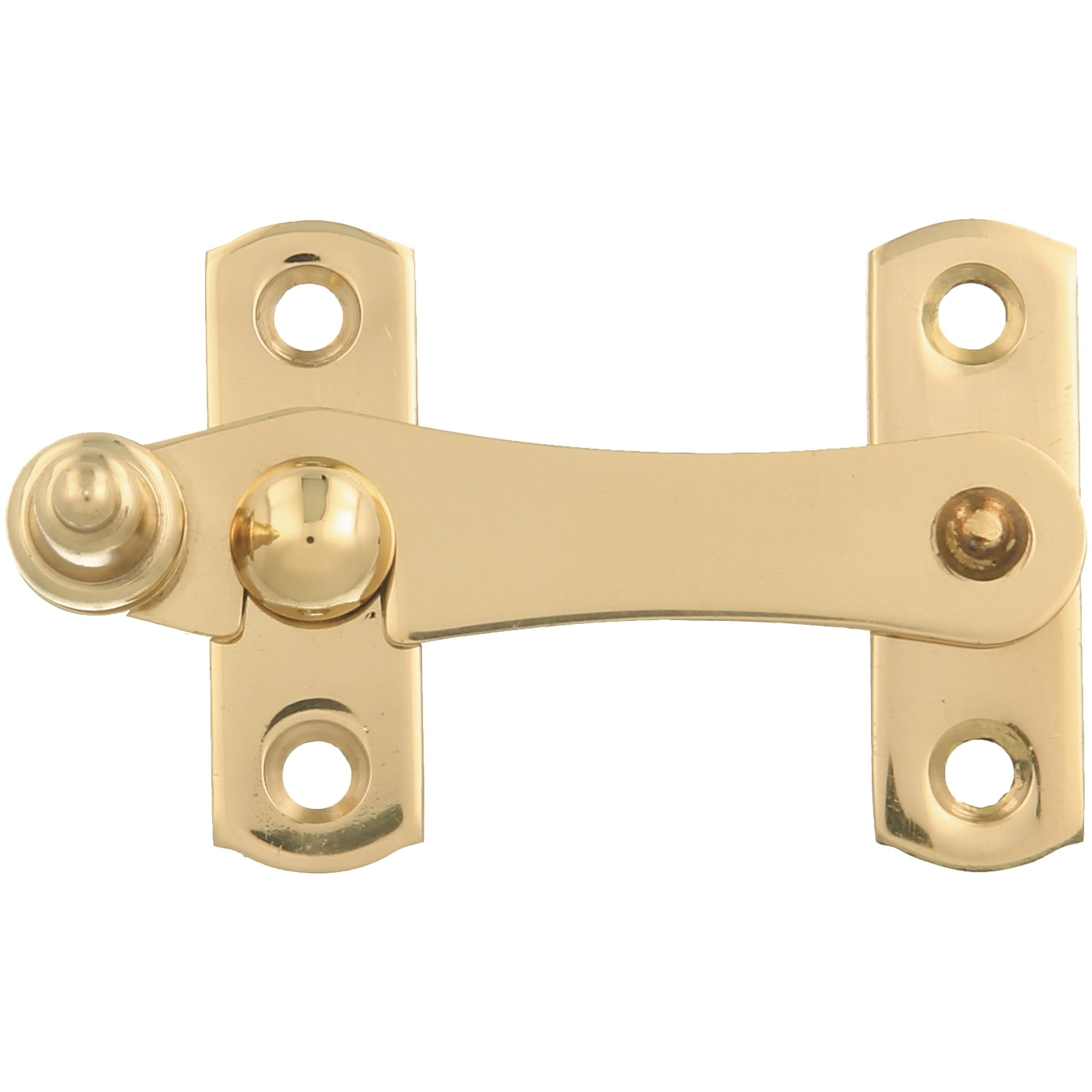 Amig - Golden Latch for Shutters with Reverse Hook Mod. 3 | 75 x 46 mm ...