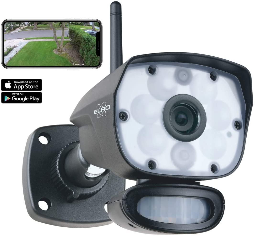 ELRO CC60RIPS Color Night Vision Caméra IP - Caméra de sécurité wifi ...