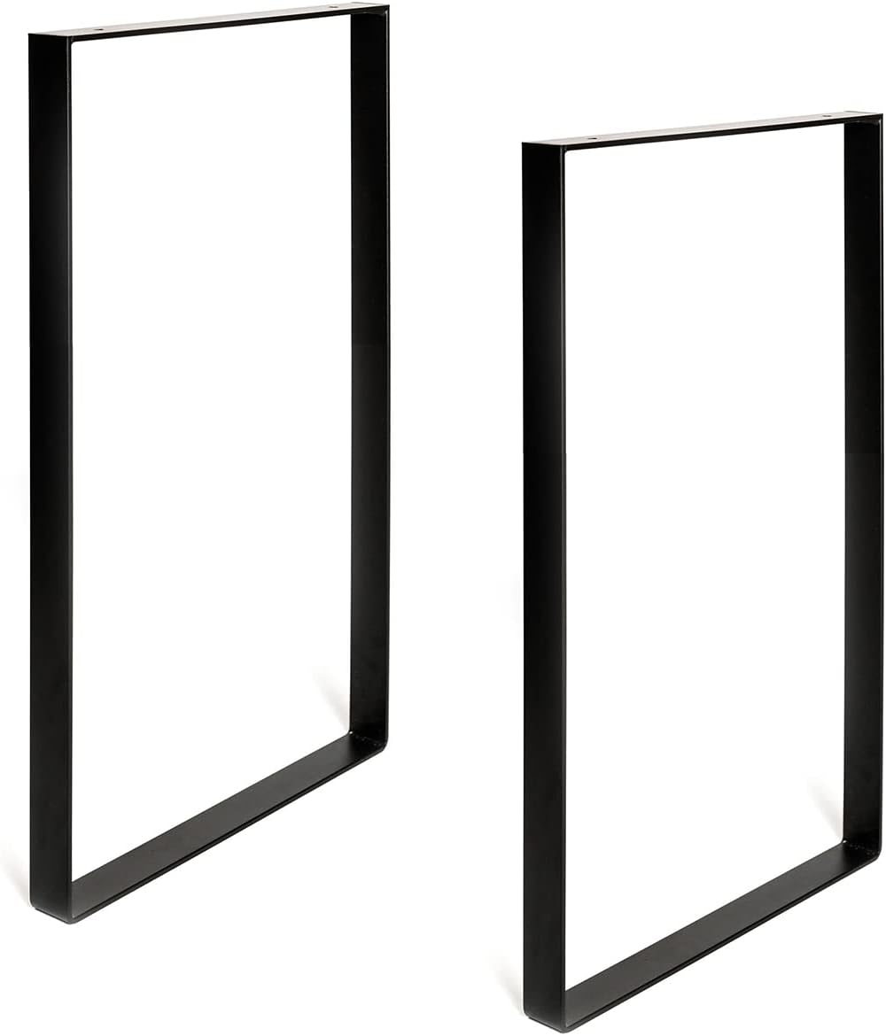 REI | Lot de 2 Pieds pour Tables | 385 x 40 x 710 mm | Fabriqué en ...