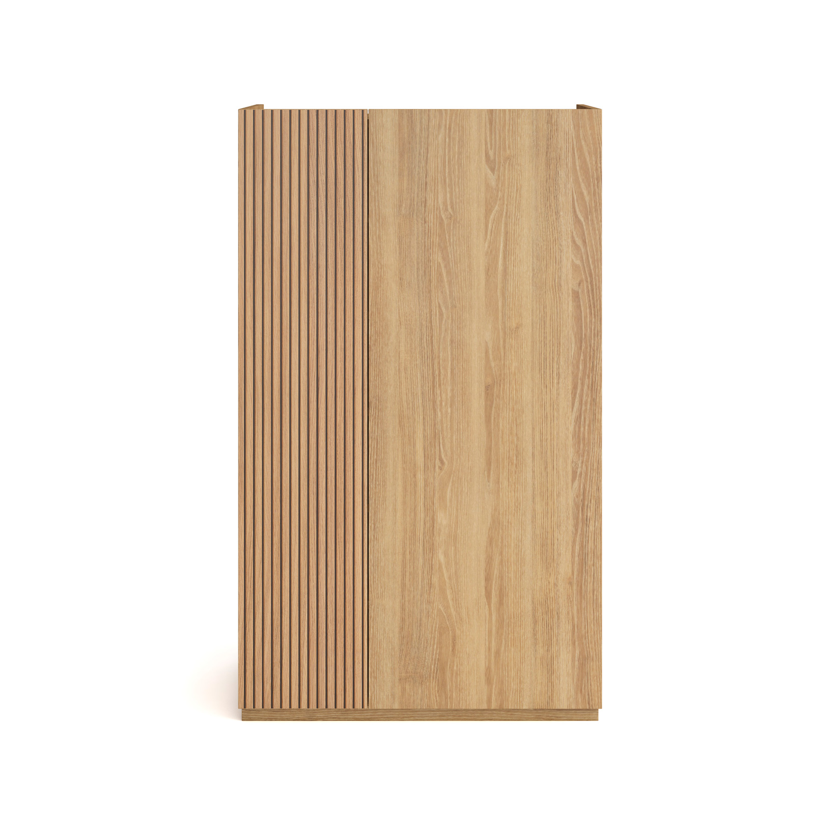 Zapatero en melamina, modelo Akra de Herdasa, color roble dorado con ...