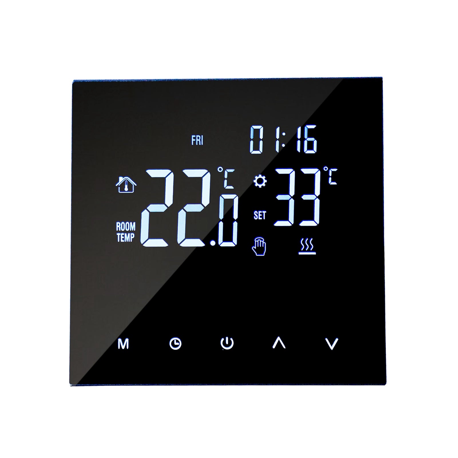 Thermostat de chauffage intelligent WiFi, contrôleur de température ...