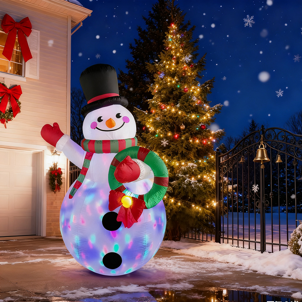 Bonhomme De Neige Gonflable Gifi