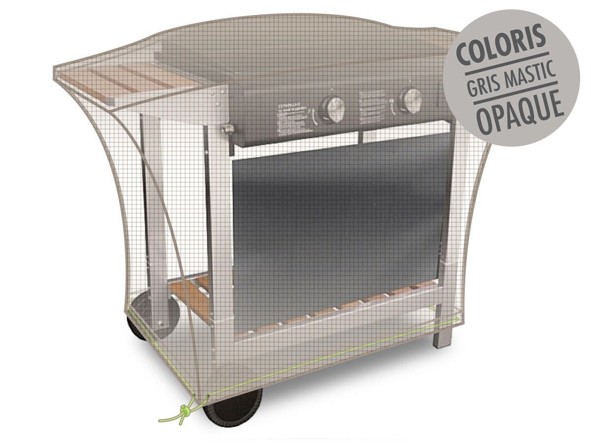 Coperchio per carrello Cover One plancha - 110 x 60 x 60 cm - Jardiline ...