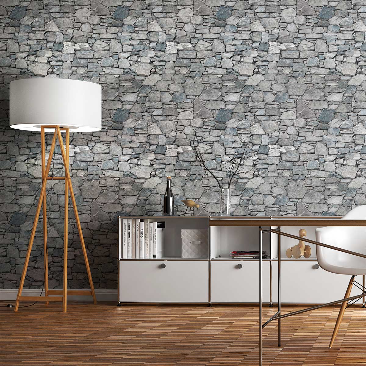 Vinilos material piedras de Auvergne - adhesivo de pared ...