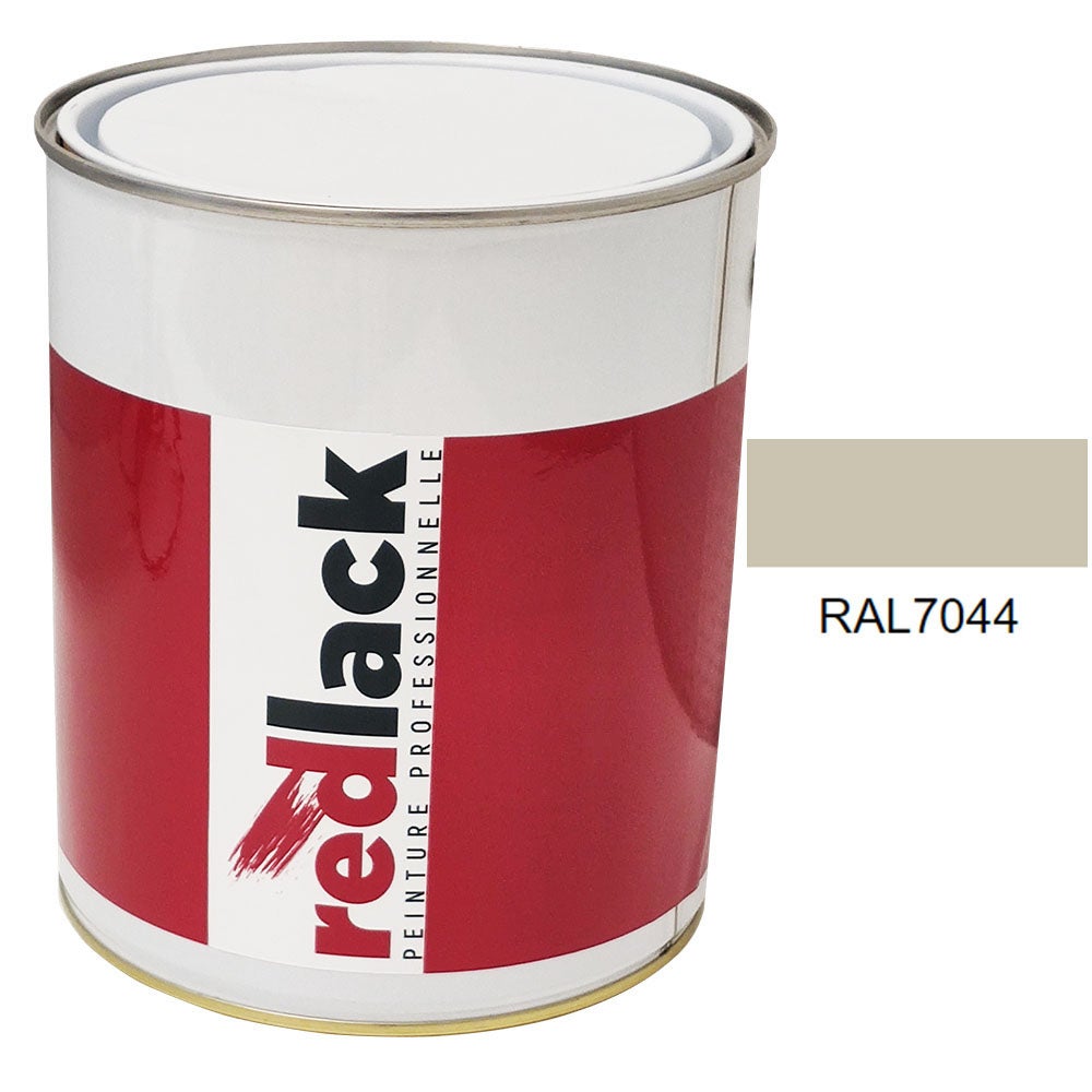 Pintura gris seda RAL 7044 Mate multisoporte 3L Redlack | Leroy Merlin