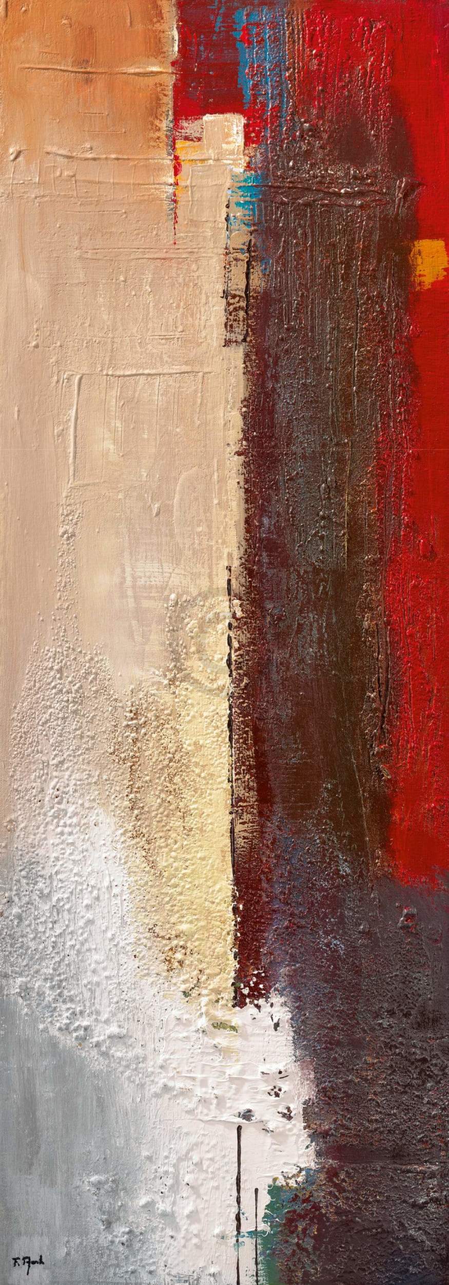 Affiche Art Flory Aerts - Vertical I 35x100cm | Leroy Merlin
