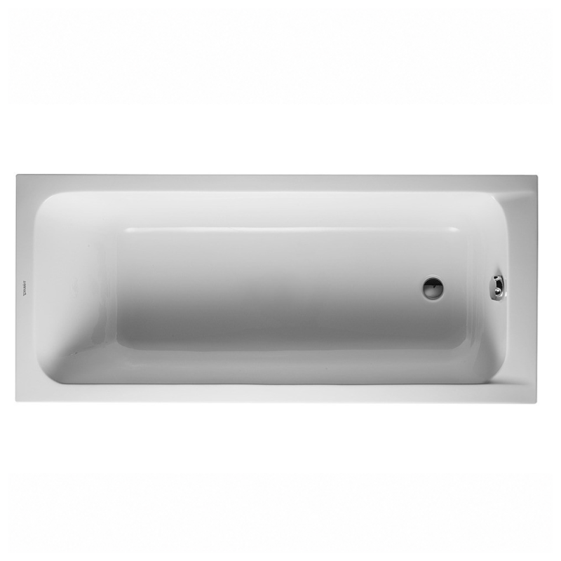 Baignoire droite DURAVIT D-Code | Leroy Merlin