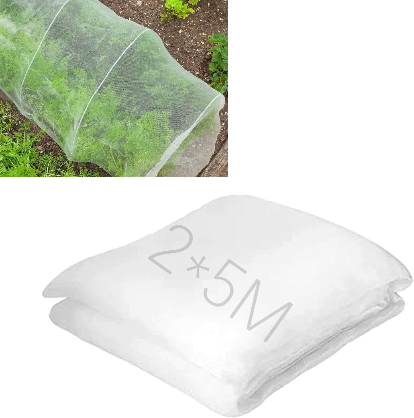 Filet de Protection Multi-Usage pour Jardin 2x5m – Maille Fine Anti ...