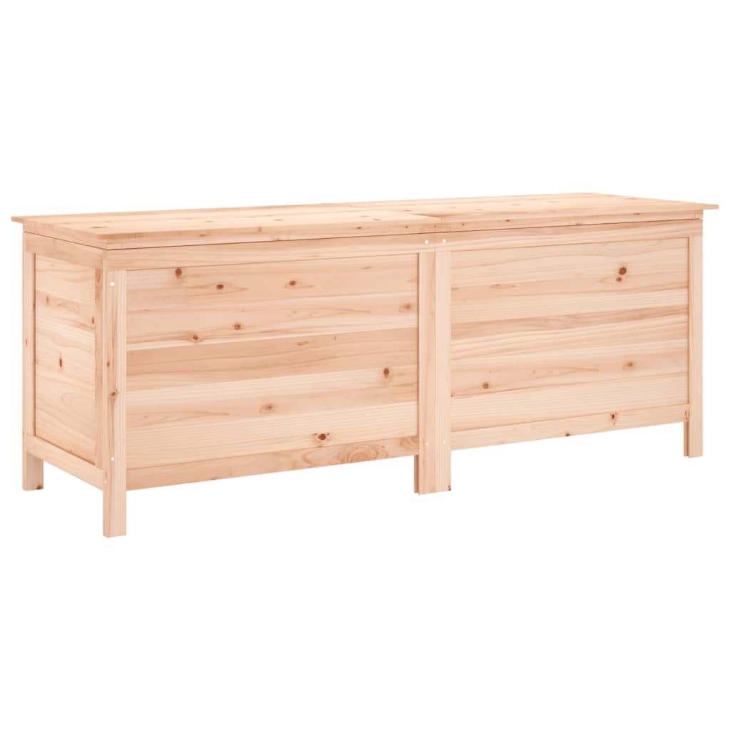 Arcón de jardín madera maciza abeto 150x50x56,5 cm | Leroy Merlin