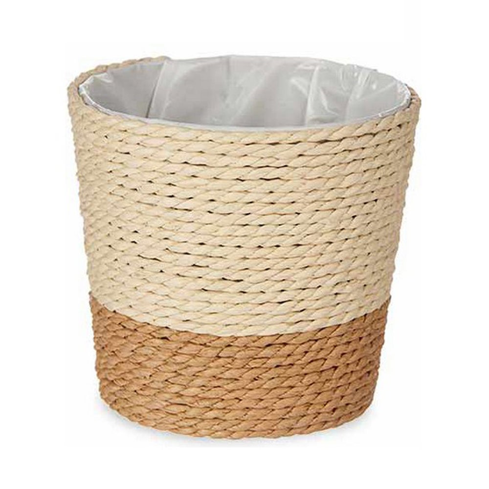 Cache-pot Naturel Marron Corde Plastique (10 x 10 x 10 cm) | Leroy Merlin