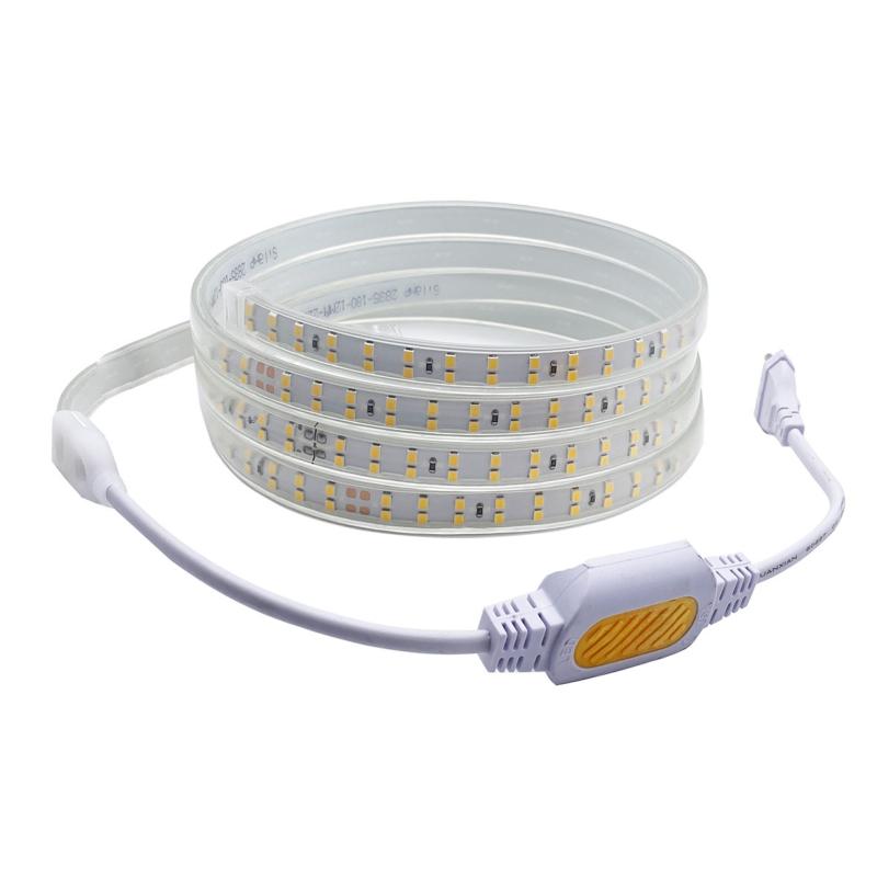 LED Ribbon 220V Fino Cortable 50M Doble Fila 9W/m IP65 2835 180LED/m ...