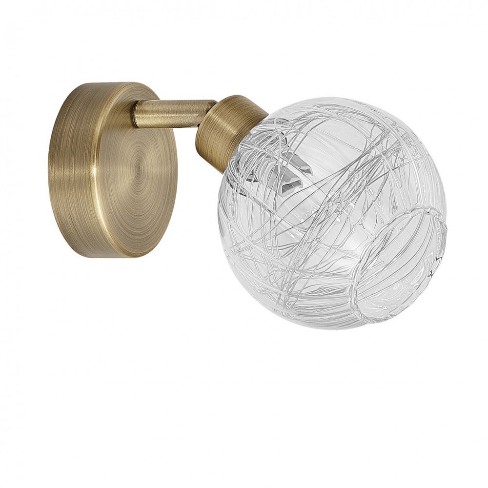 Appliquez en doré satiné ROLO 1 G-9 de ALEMAR | Leroy Merlin