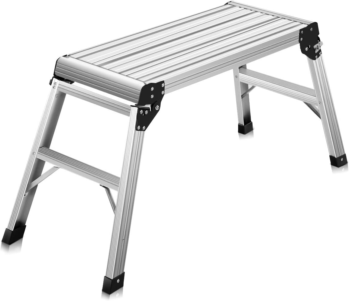 Aluminiowa platforma robocza, składany stół warsztatowy z matami ...