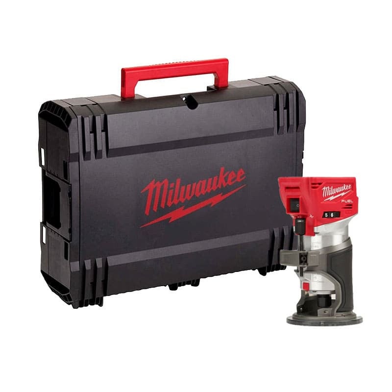 Affleureuse 18V Ø6 & 8 mm (Produit seul) M18 FTR8-0X en HD Box ...