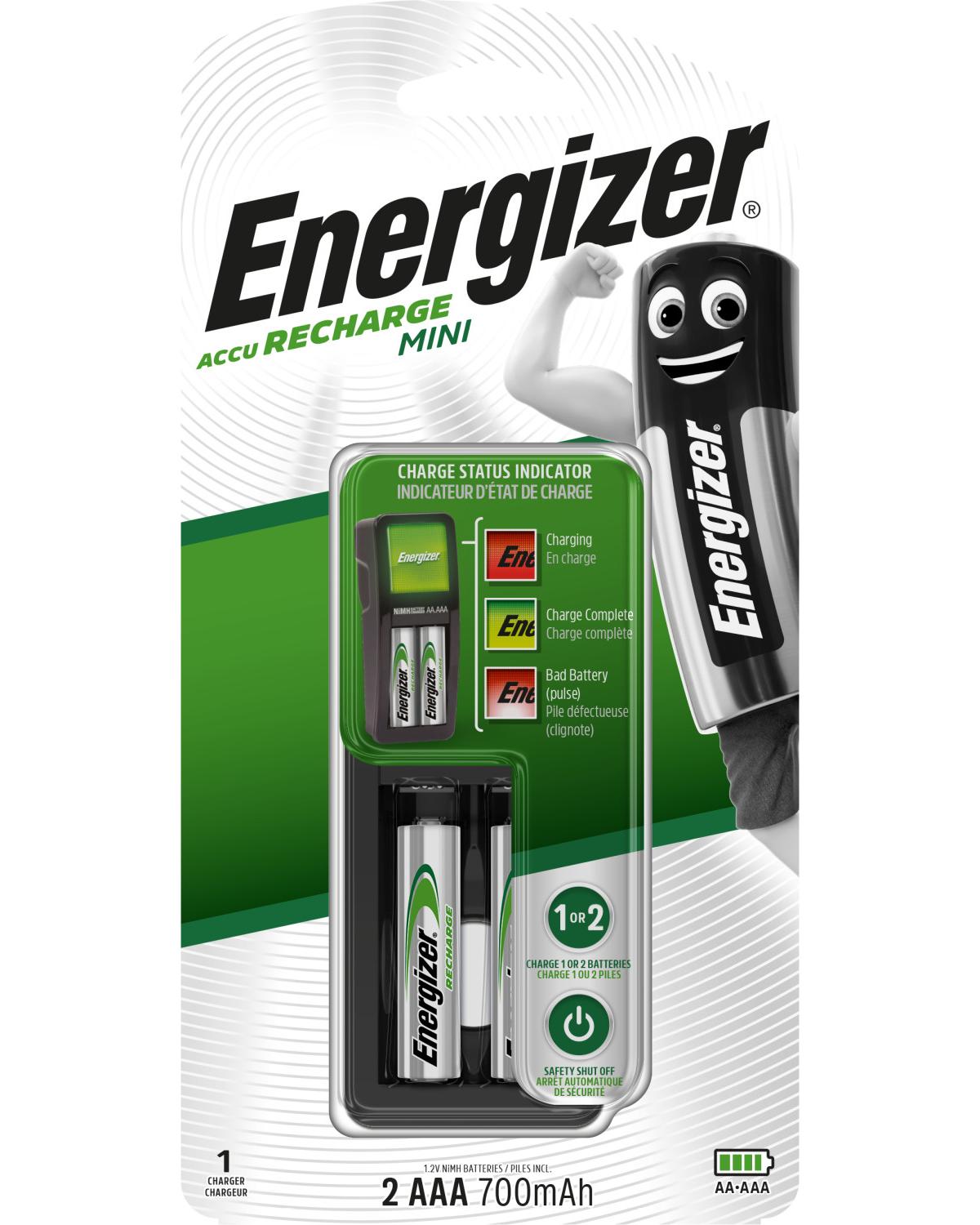 Energizer Mini Charger carica batterie AC | Leroy Merlin
