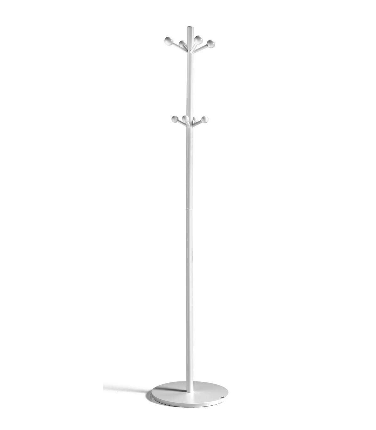 Perchero mod. 402 lacado en color blanco, 180 cm(alto)37 cm(ancho)37 cm ...
