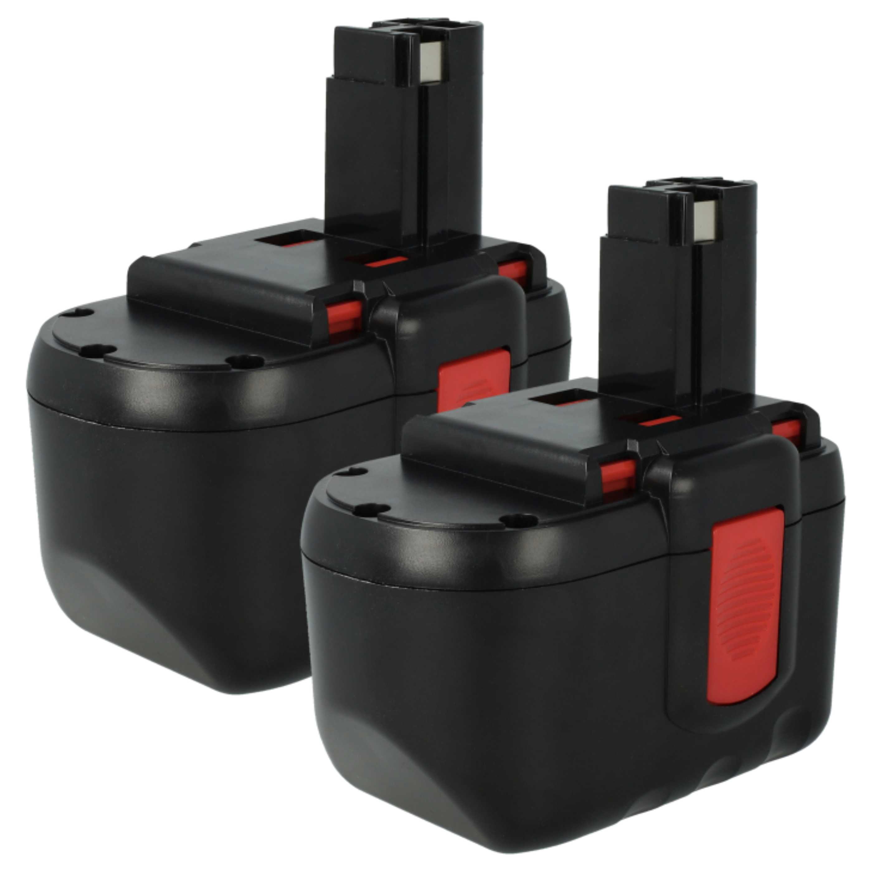 Vhbw 2x batería compatible con Bosch GSB 24 VE-2, GSA 24VE, GSB 24VE-2, GMC 24V, GSA 24V, GLI ...