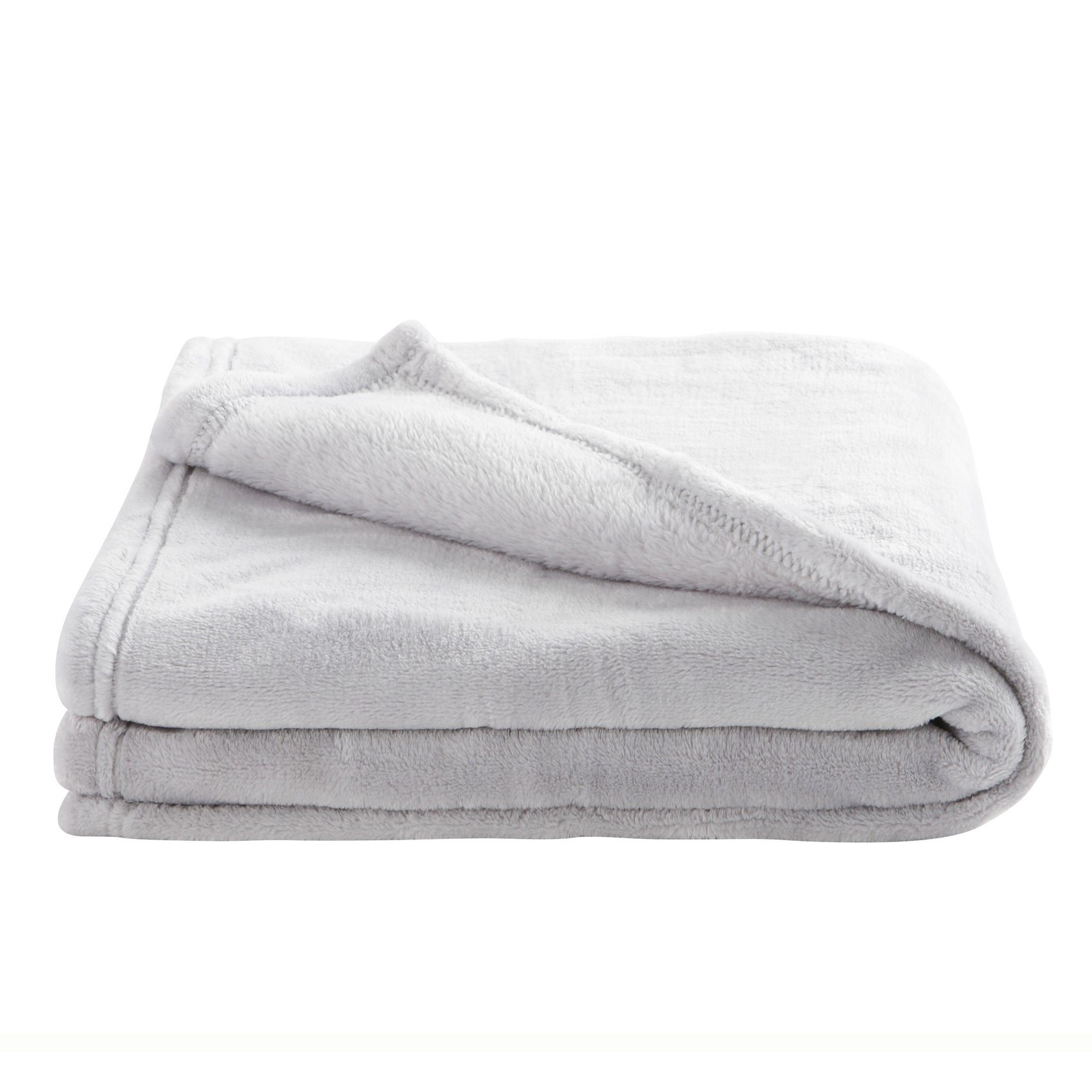 Couverture enfant en microfibre - Gris Perle - 75x100 cm - Microfibre ...