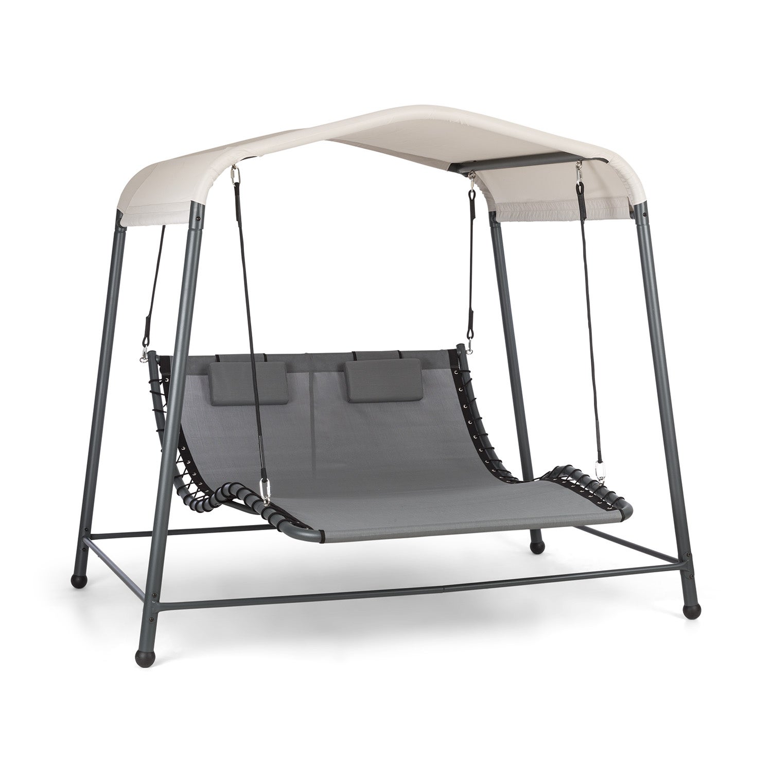 Blumfeldt Palermo double Chaise longue à bascule autoportante ...