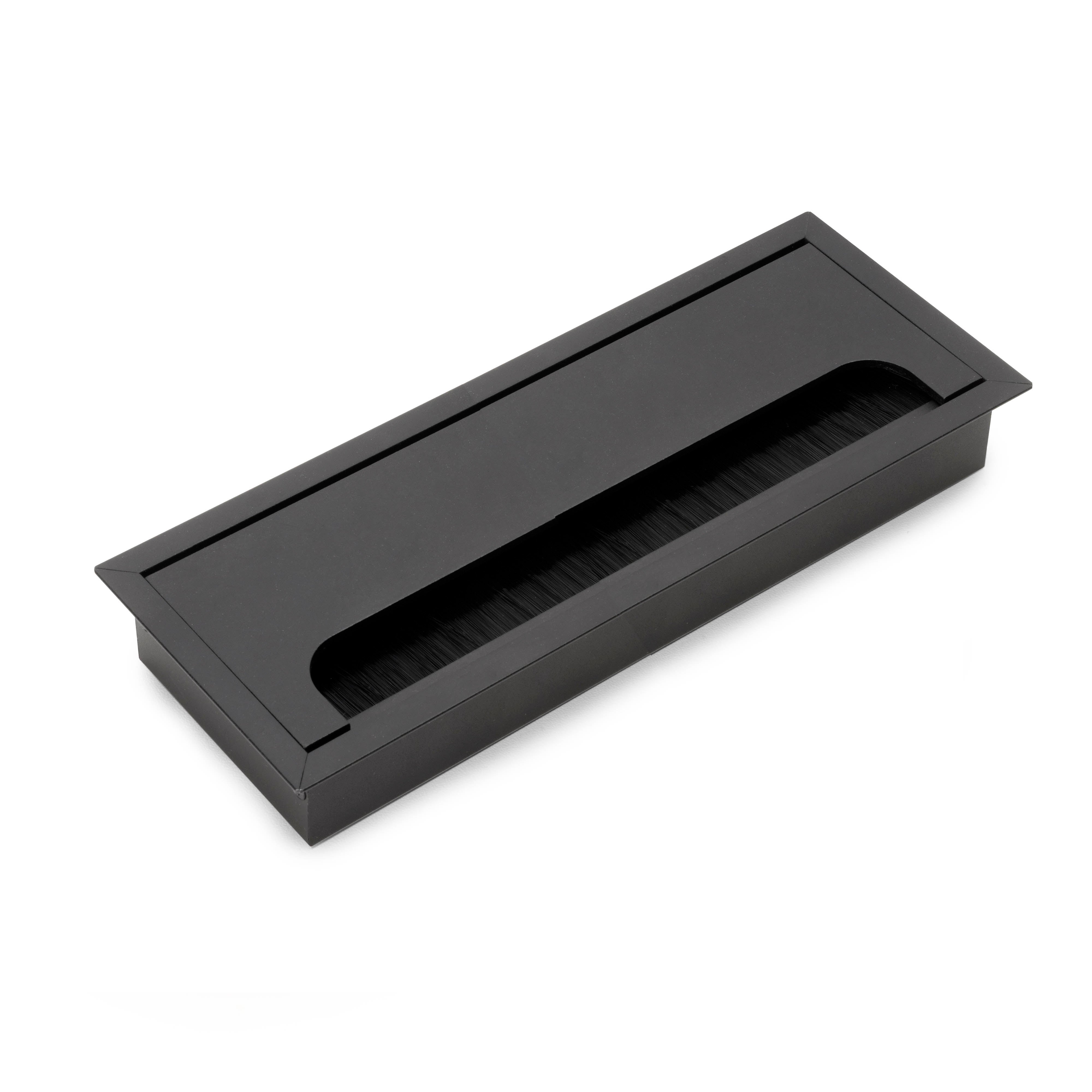 Emuca Pasacables para mesa Quadrum, rectangular, 269x80mm, para ...