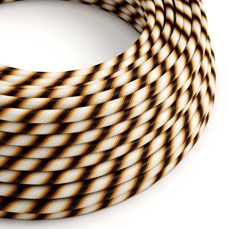 Creative cables Round Electric Vertigo HD Cable covered by Mr Brown ...