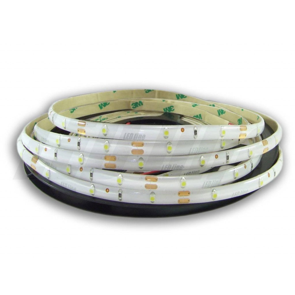 Bande 150 LED SMD 5060 de 5 mètres 12V RGB 120° Etanche IP65 Revêtement ...