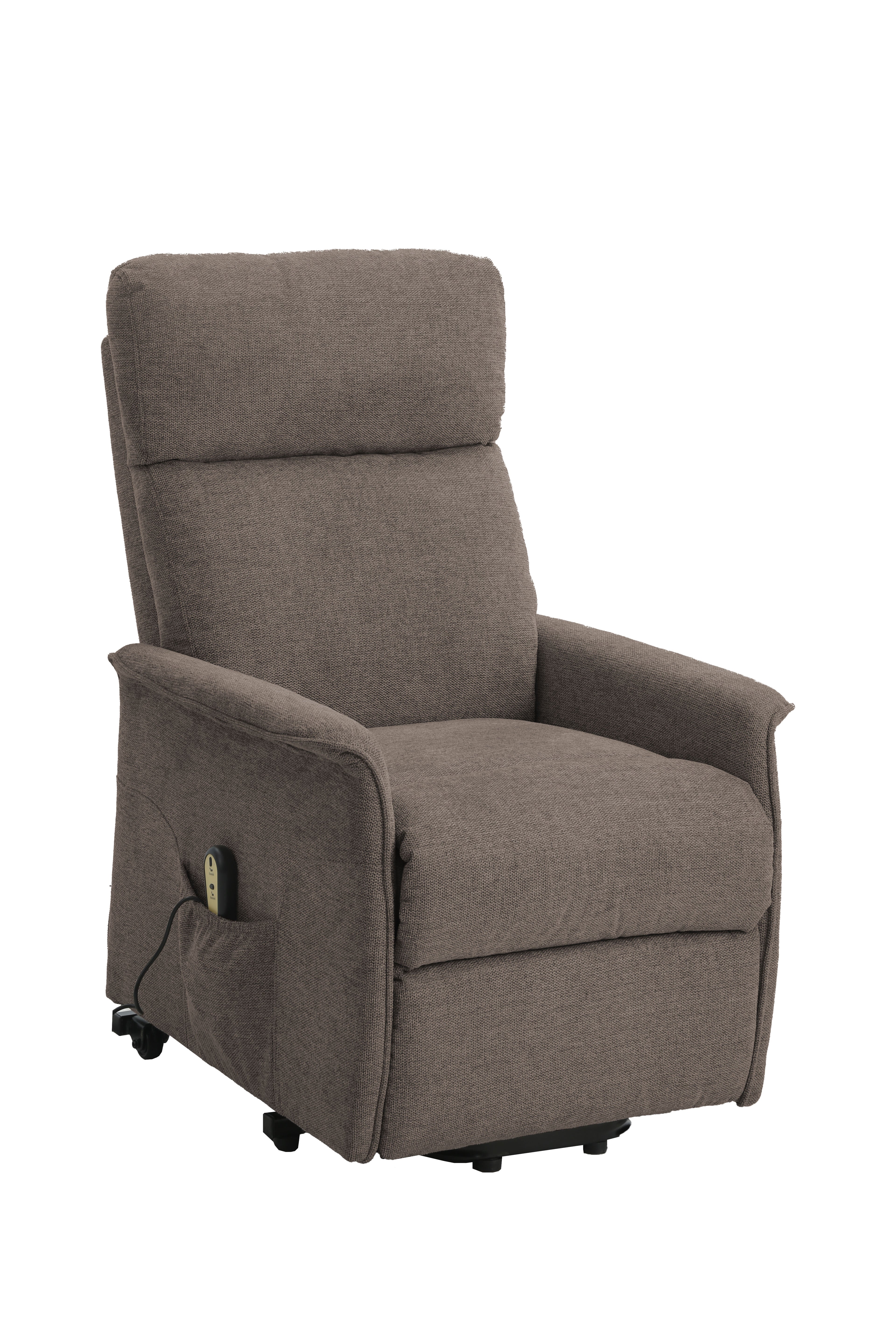 Fauteuil Recliner Relax Alzapersona en Tissu Marron Confortable | Leroy ...