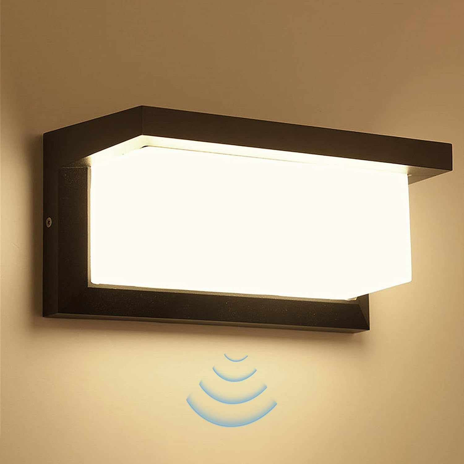 18W LED Applique Murale Lampe Extérieur avec Detecteur de Mouvement ...